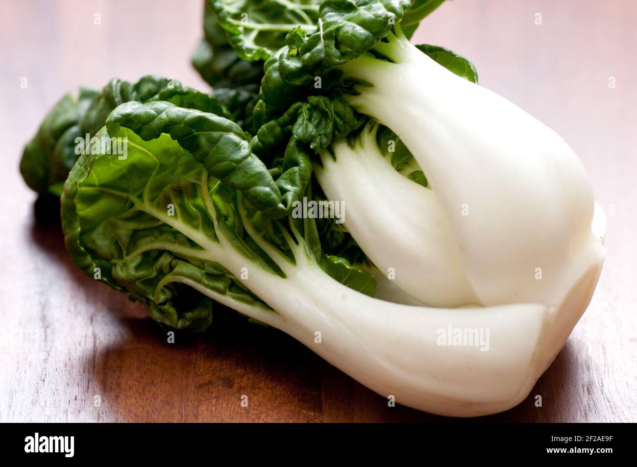 baby pak choi or bok choy used in asian stir fry wok food stock photo ...