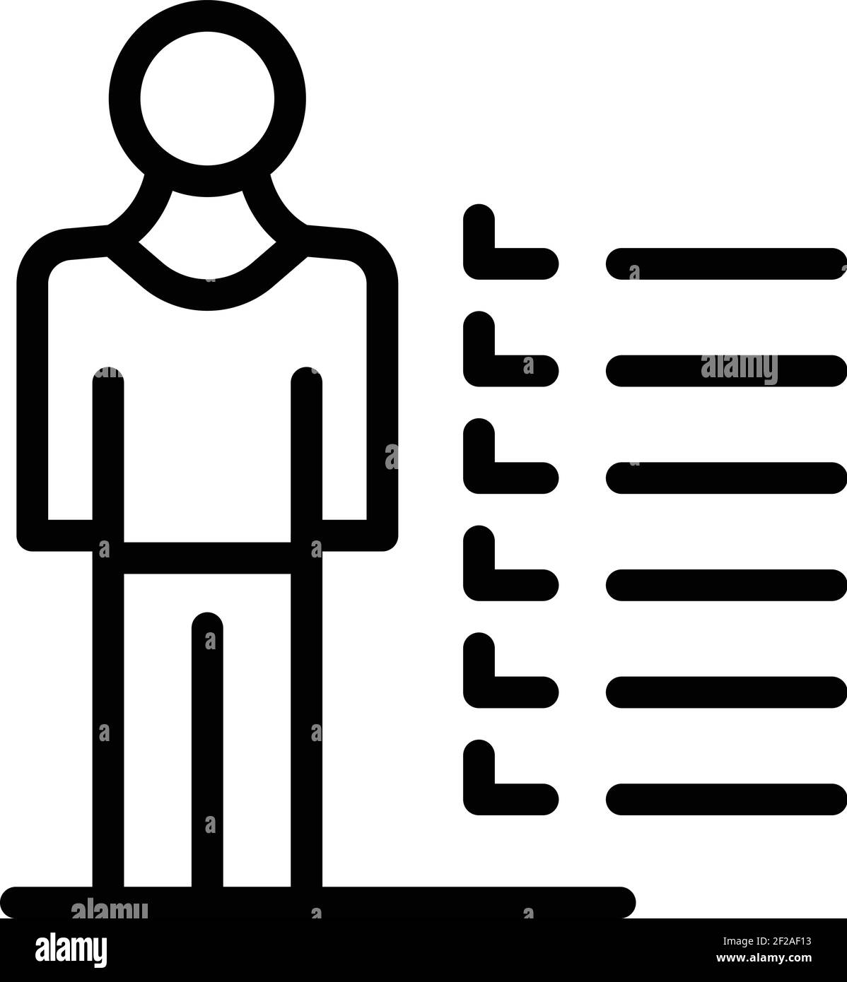 Career levels icon. Outline career levels vector icon for web design ...