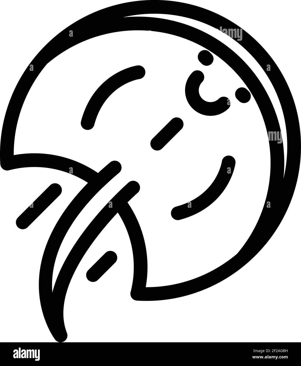 Stingray fish icon. Outline stingray fish vector icon for web design ...