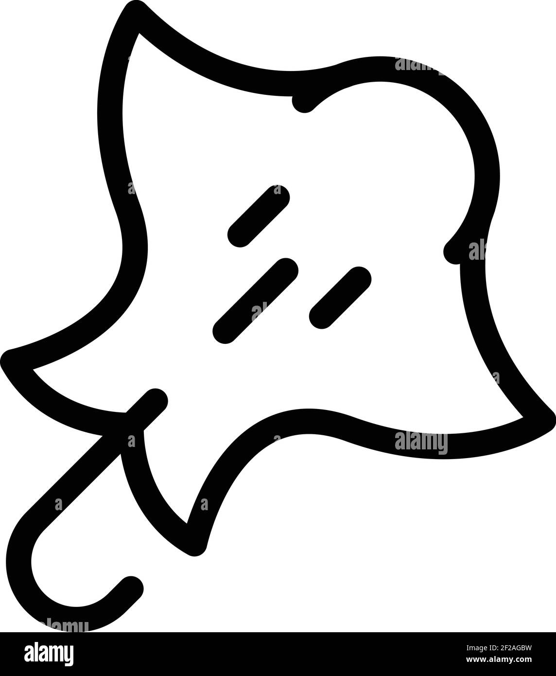 Marine manta fish icon. Outline marine manta fish vector icon for web ...