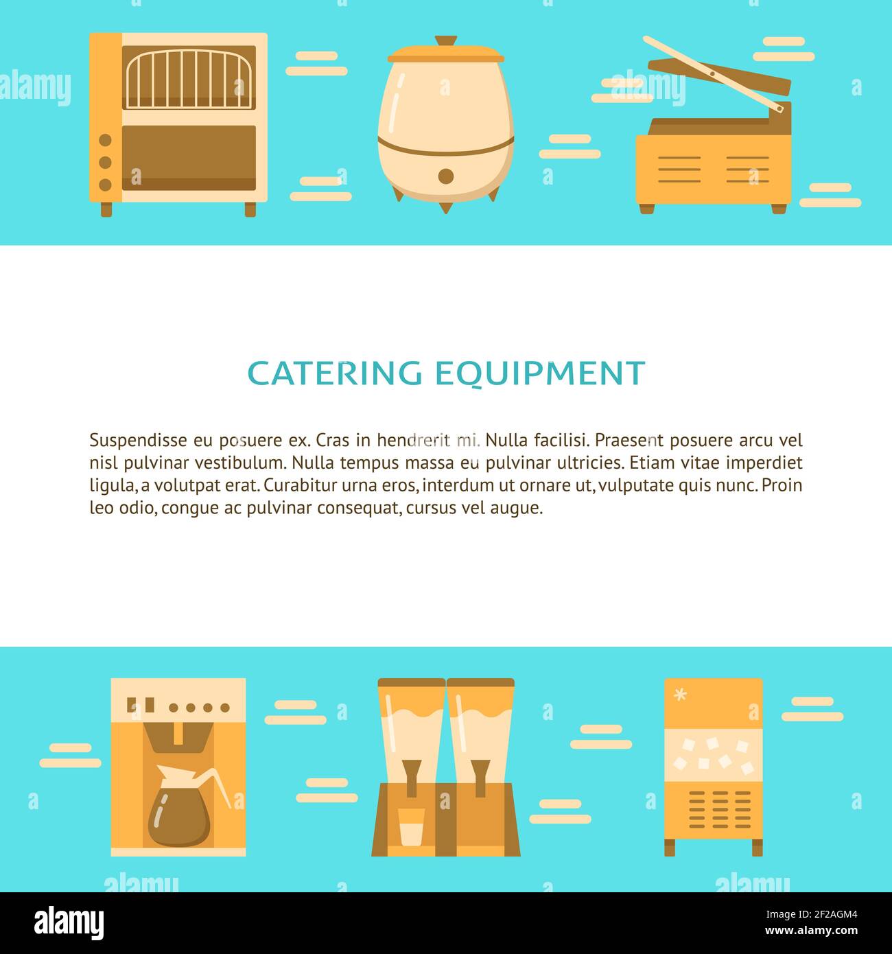 Catering dispenser Stock Vector Images - Alamy