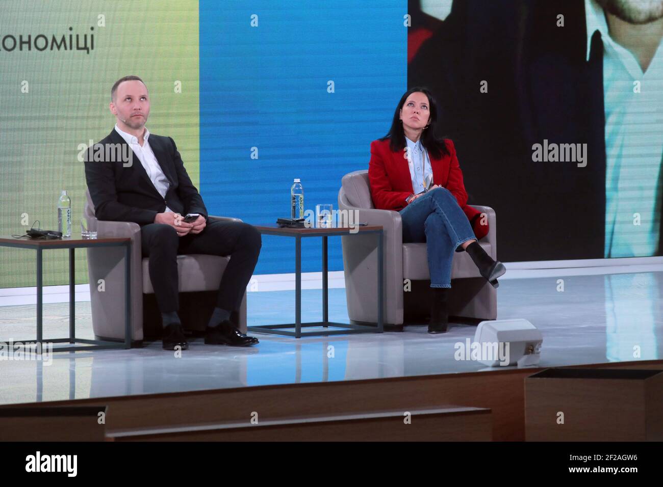 KYIV, UKRAINE - MARCH 11, 2021 - Concert.ua co-founder Dmytro Feliksov ... KYIV, UKRAINE - MARCH 11, 2021 - Concert.ua co-founder Dmytro Feliksov ...