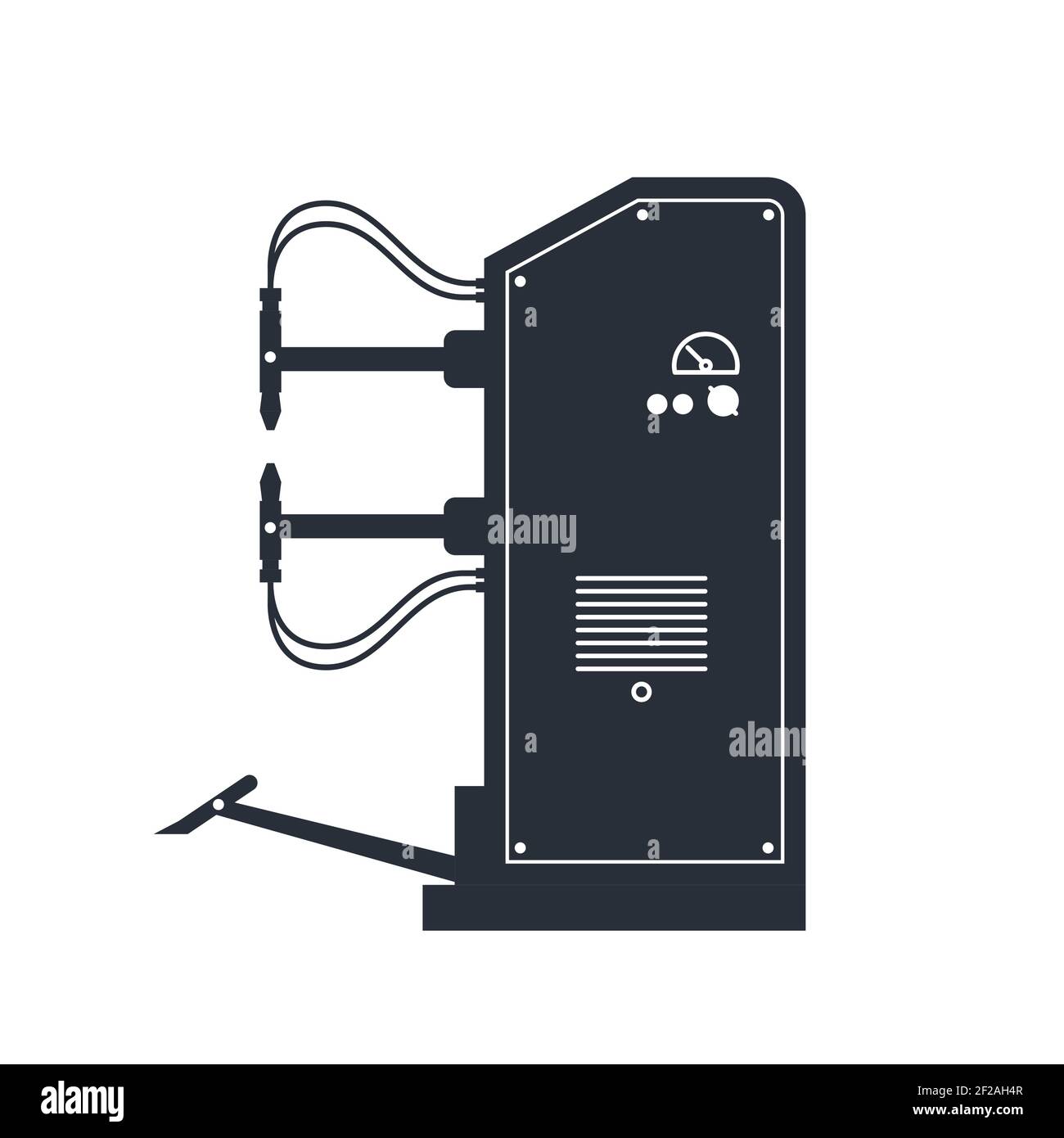 Spot weld Stock Vector Images - Alamy