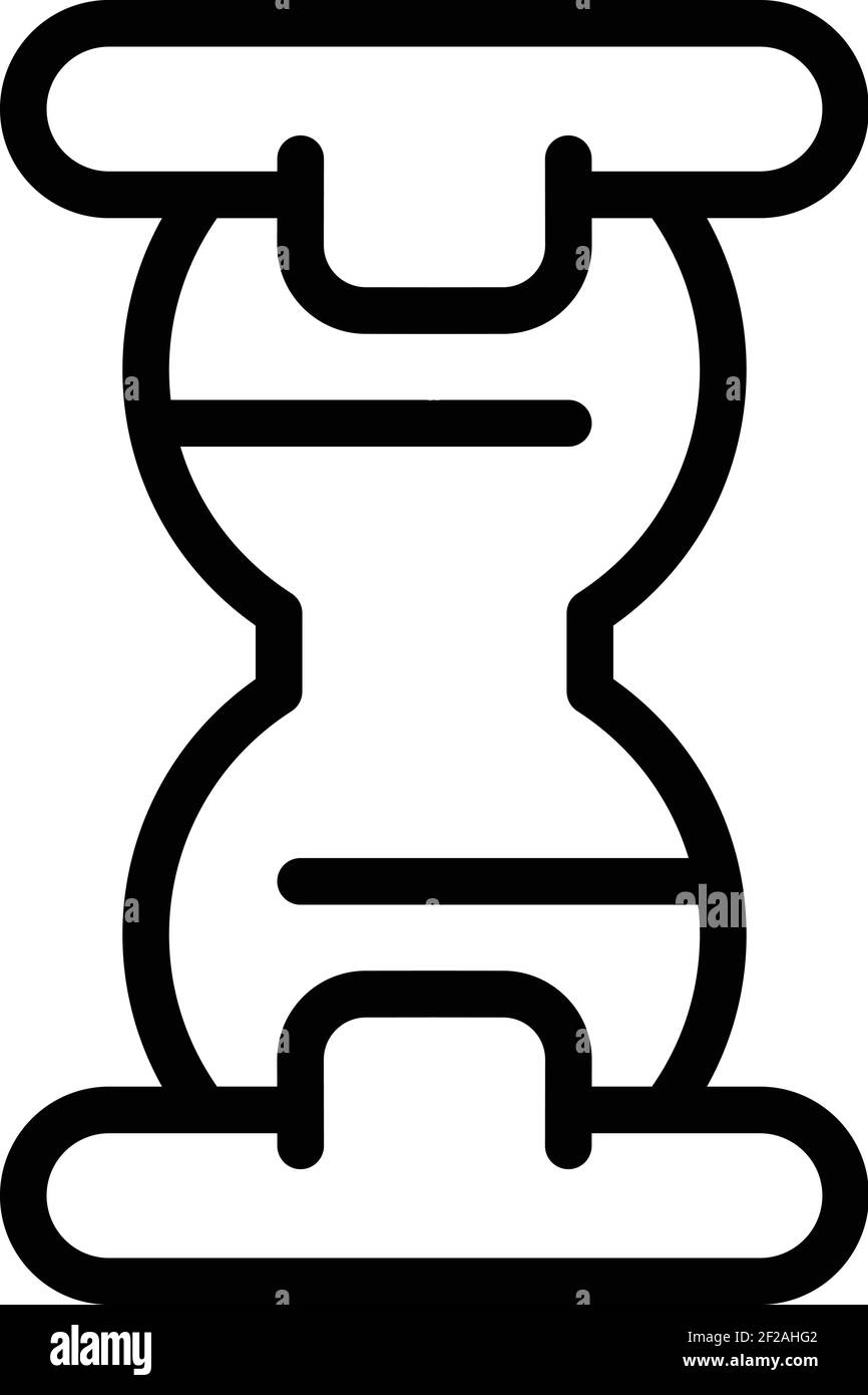 Campaign time icon. Outline campaign time vector icon for web design ...