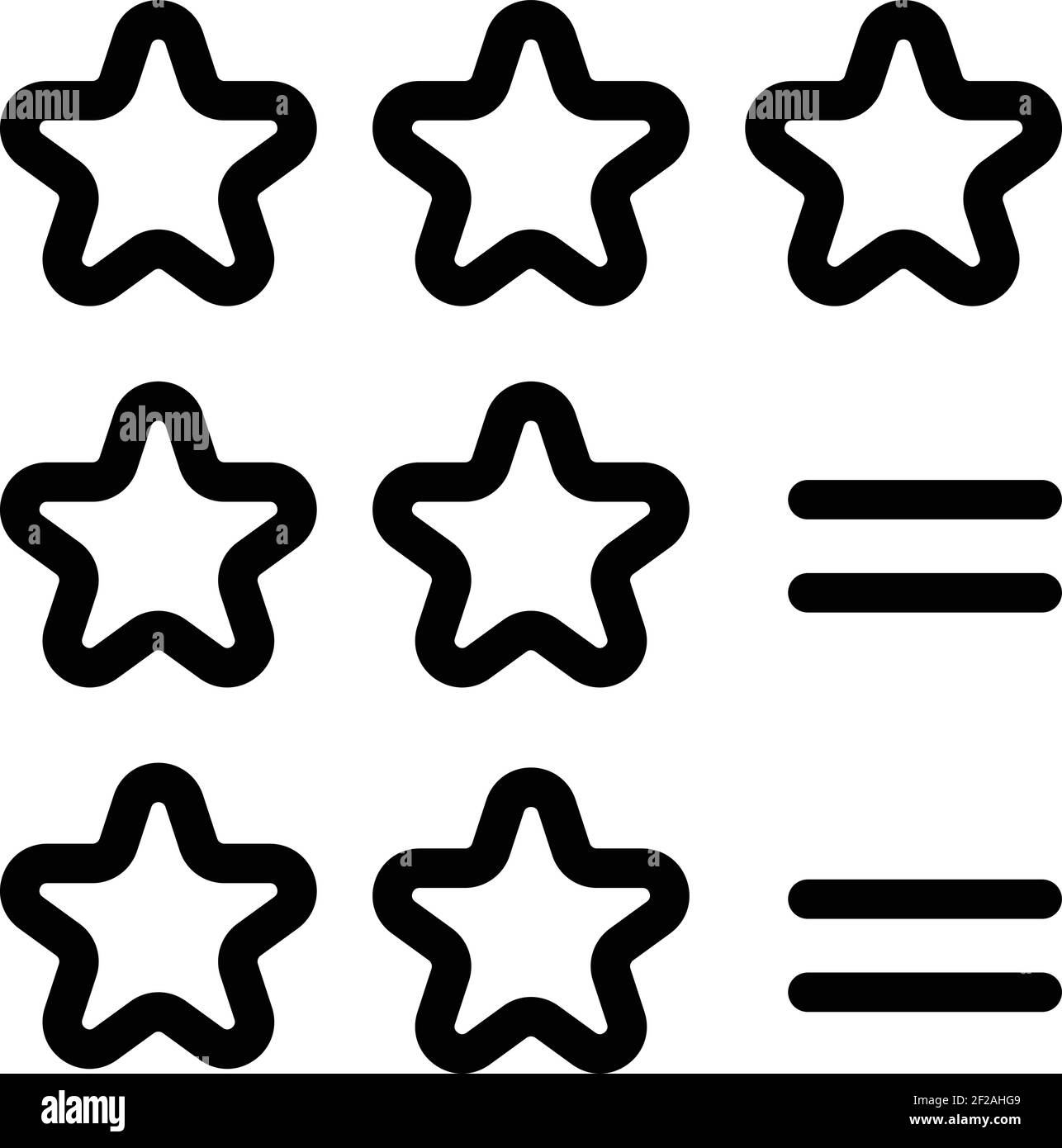 Campaign review icon. Outline campaign review vector icon for web ...