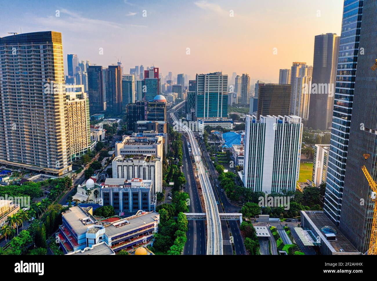 Construction dubai aerial hi-res stock photography and images - Alamy
