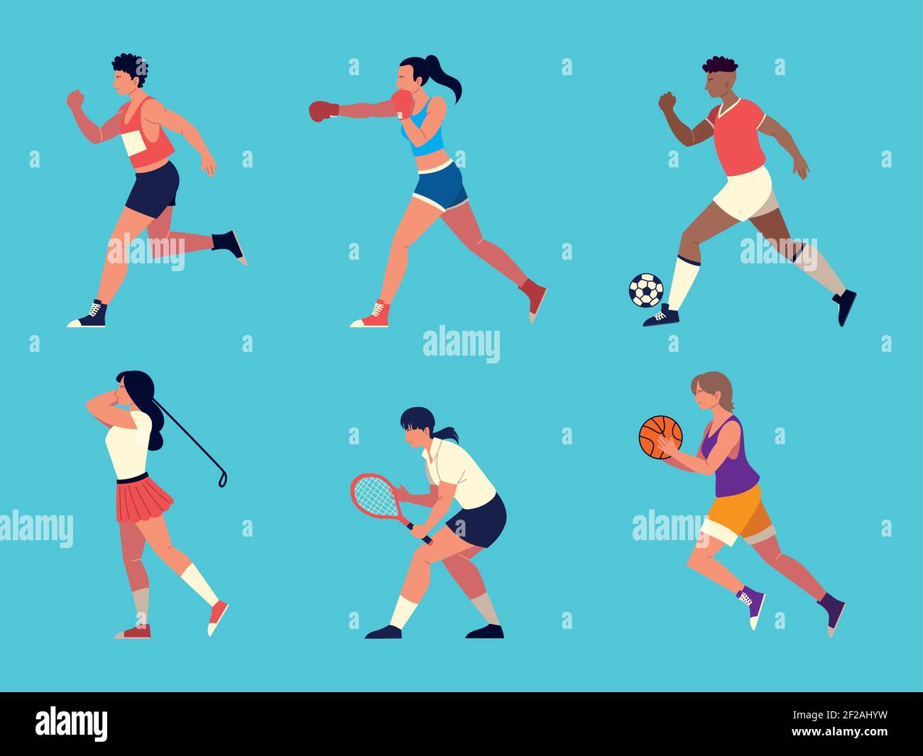 people doing sports, activity sport Stock Vector Image & Art - Alamy