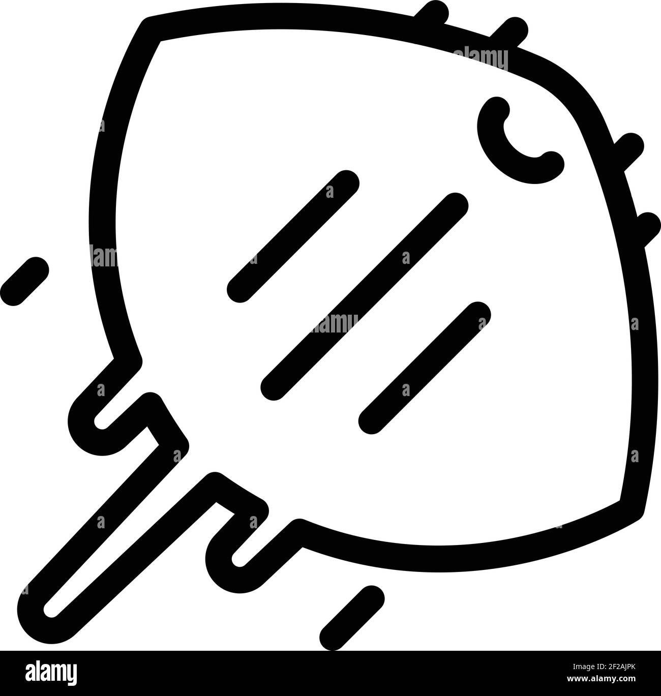 Fish manta ray icon. Outline fish manta ray vector icon for web design ...