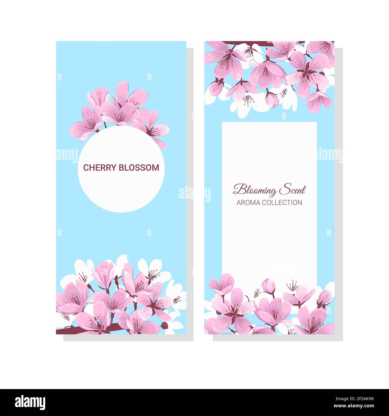 Fresh spring booklets isolated on white background Stock Vector Image ...