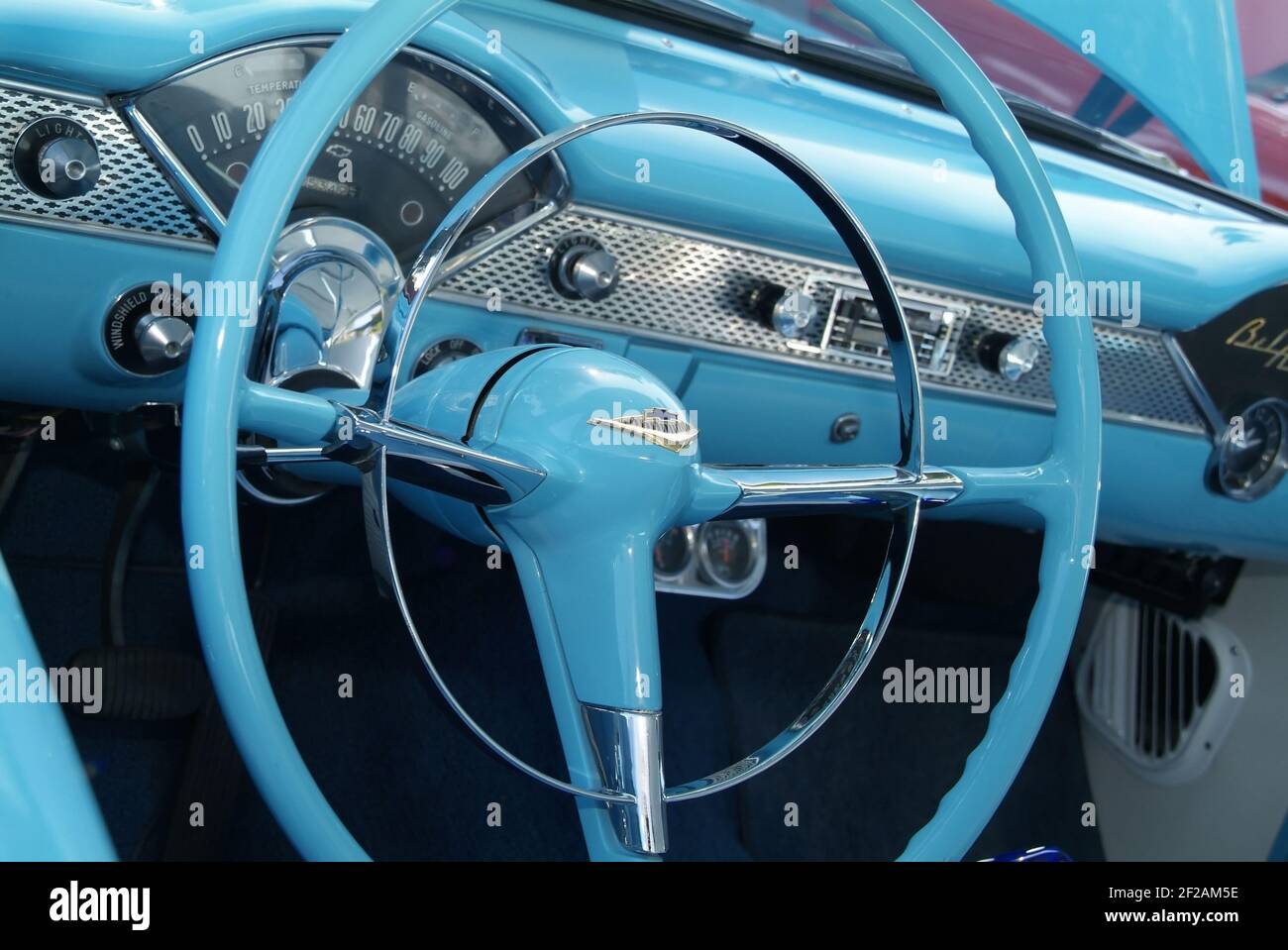 1957 chevy dash hi-res stock photography and images - Alamy
