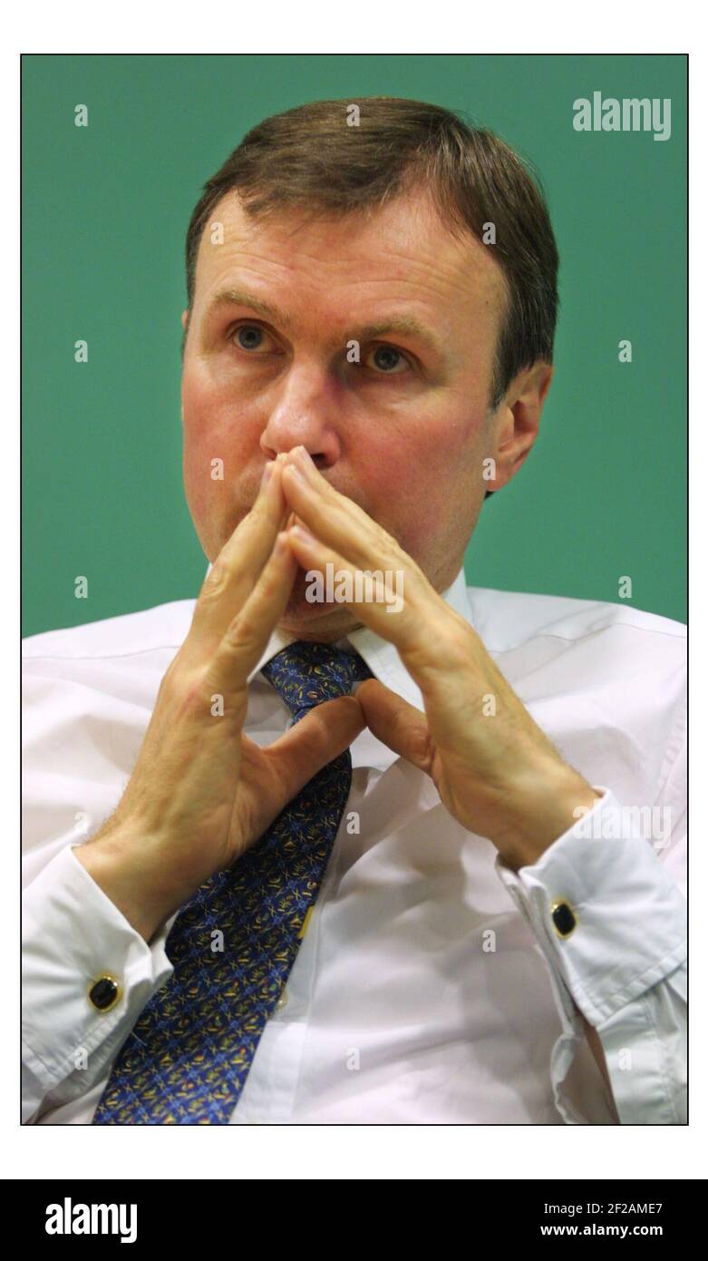 Conservative M.P. Archie Norman.pic David Sandison 7/11/2002 Stock ...