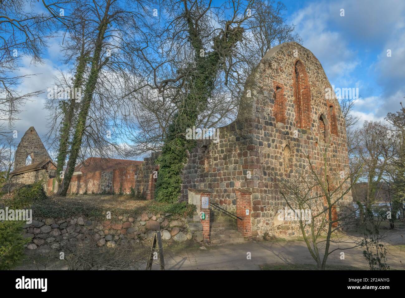 Evangelisches Stift Kloster Lindow, Lindow, Brandenburg, Deutschland ...