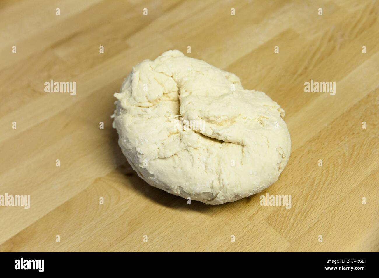 Cook knead dough table hi-res stock photography and images - Alamy