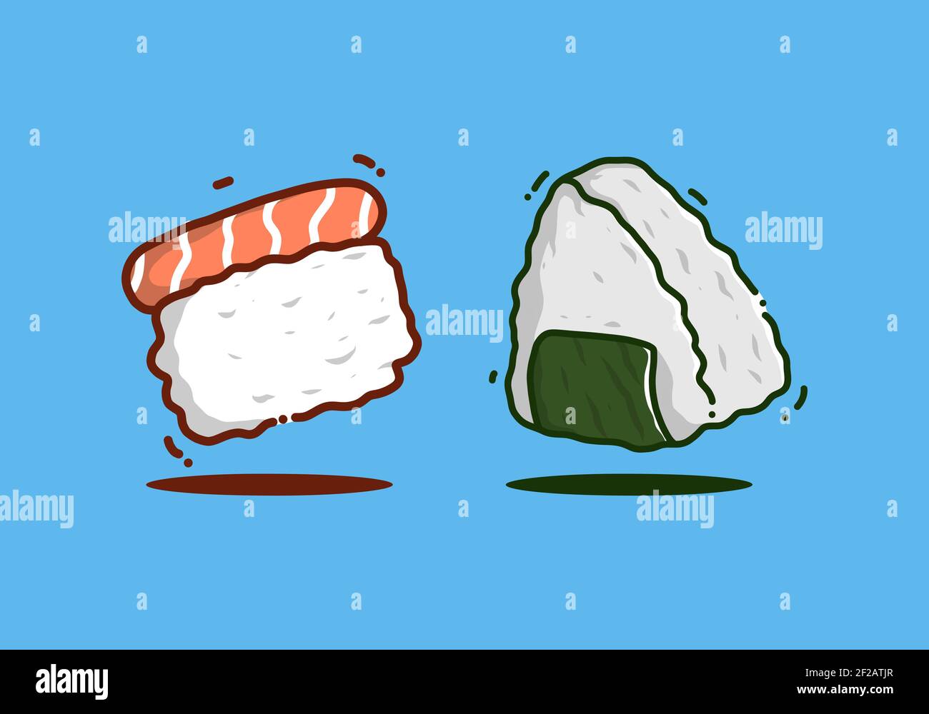 Cartoon onigiri hi-res stock photography and images - Alamy