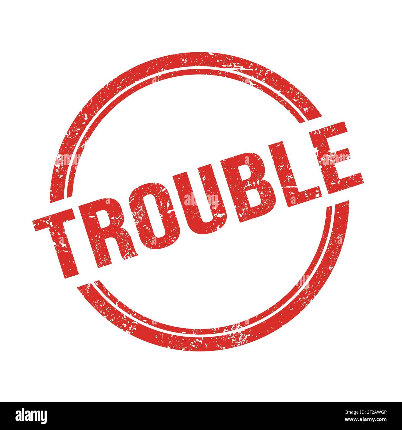 Vintage trouble Cut Out Stock Images & Pictures - Alamy