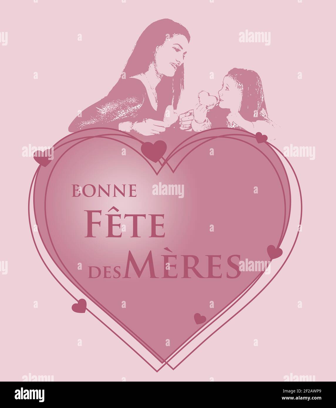 Mother's day poster made in French. The most important person in our ...