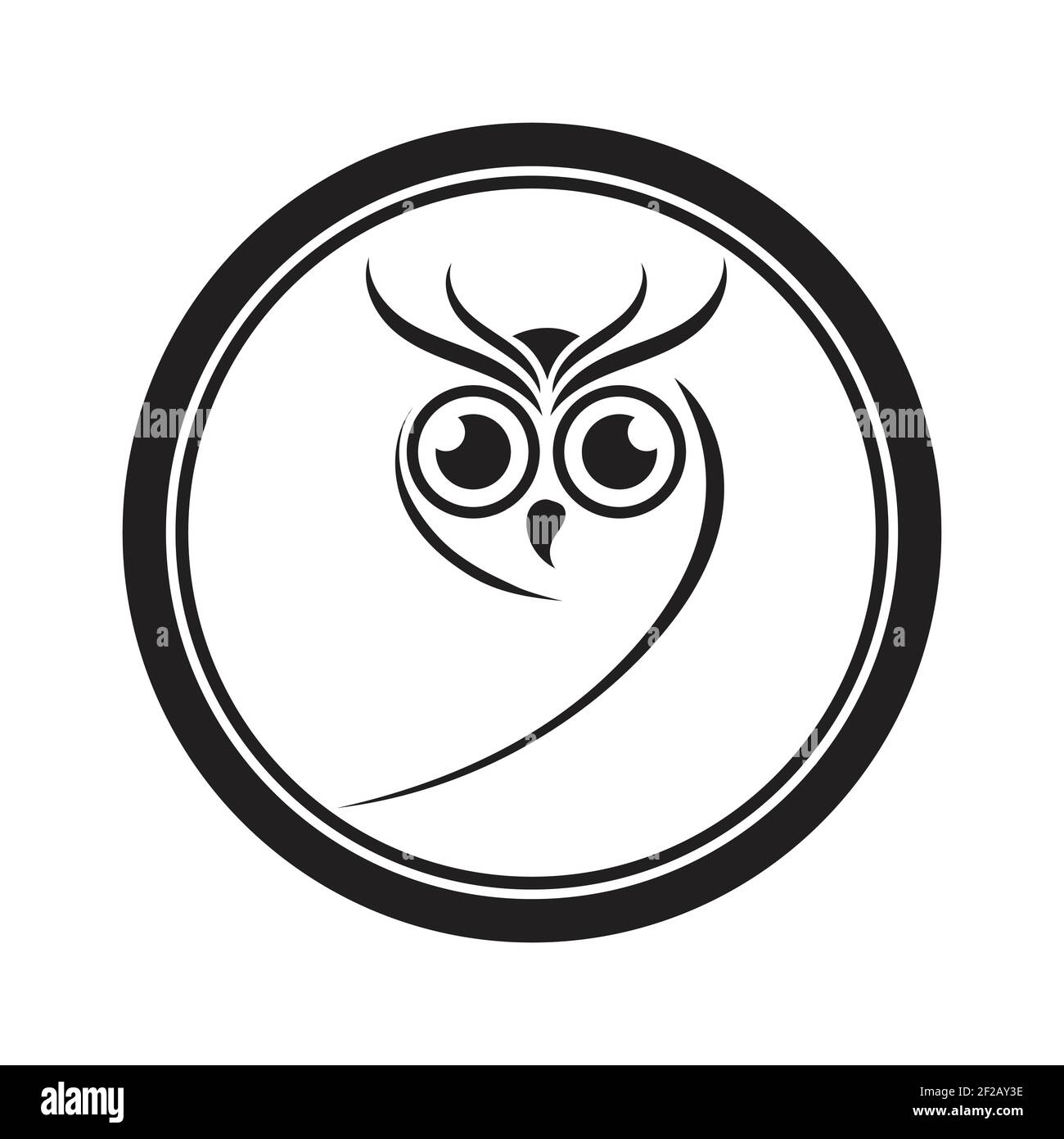 Owl logo and icon concept. Logo available in vector Stock Vector Image ...