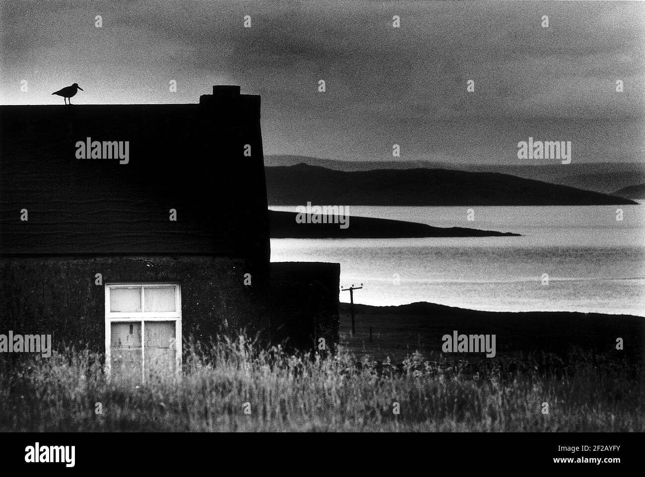 Whalsay Island Shetland Scotland Stock Photo - Alamy