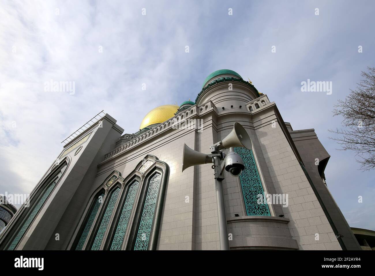 Moscow Cathedral Mosque, Russia -- the main mosque in Moscow, new ...