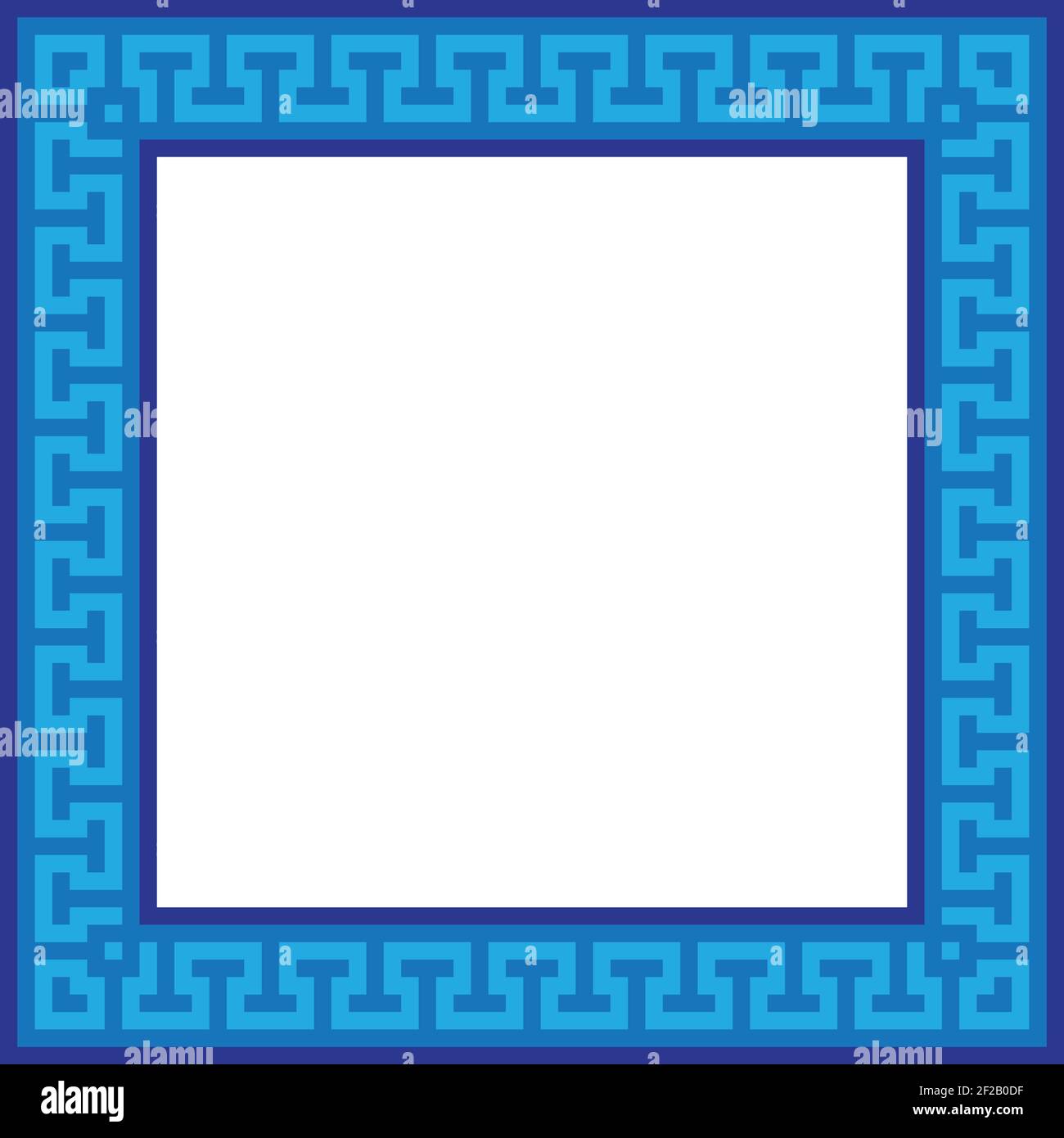 Vector traditional geometric frame design Stock Vector Image & Art - Alamy