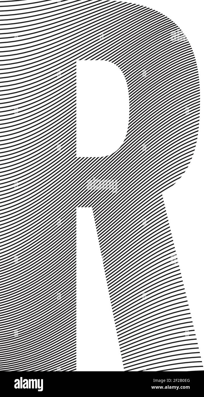 Decorative capital letter r hi-res stock photography and images - Alamy