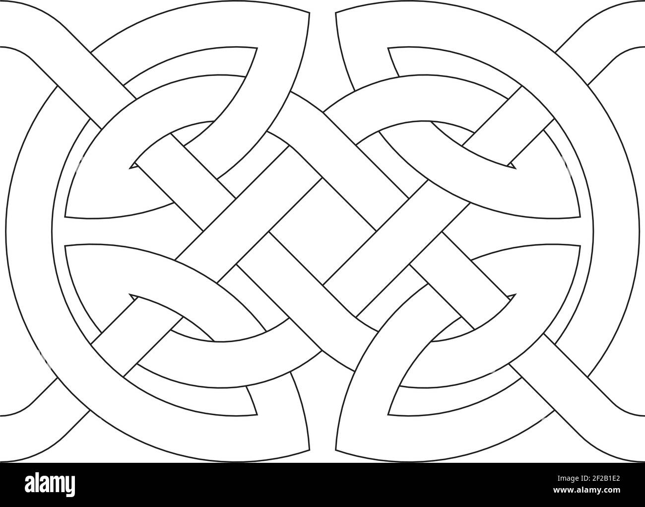 Vector traditional geometric frame design Stock Vector Image & Art - Alamy