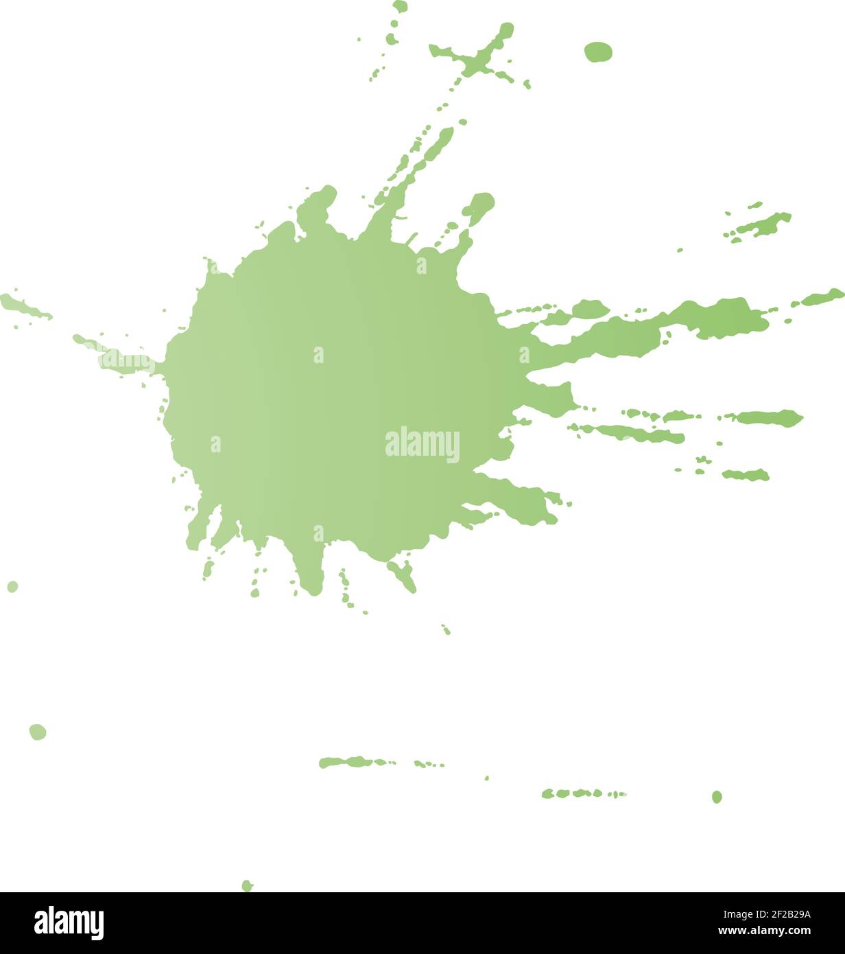 Drop of color with splashes Stock Vector Image & Art - Alamy