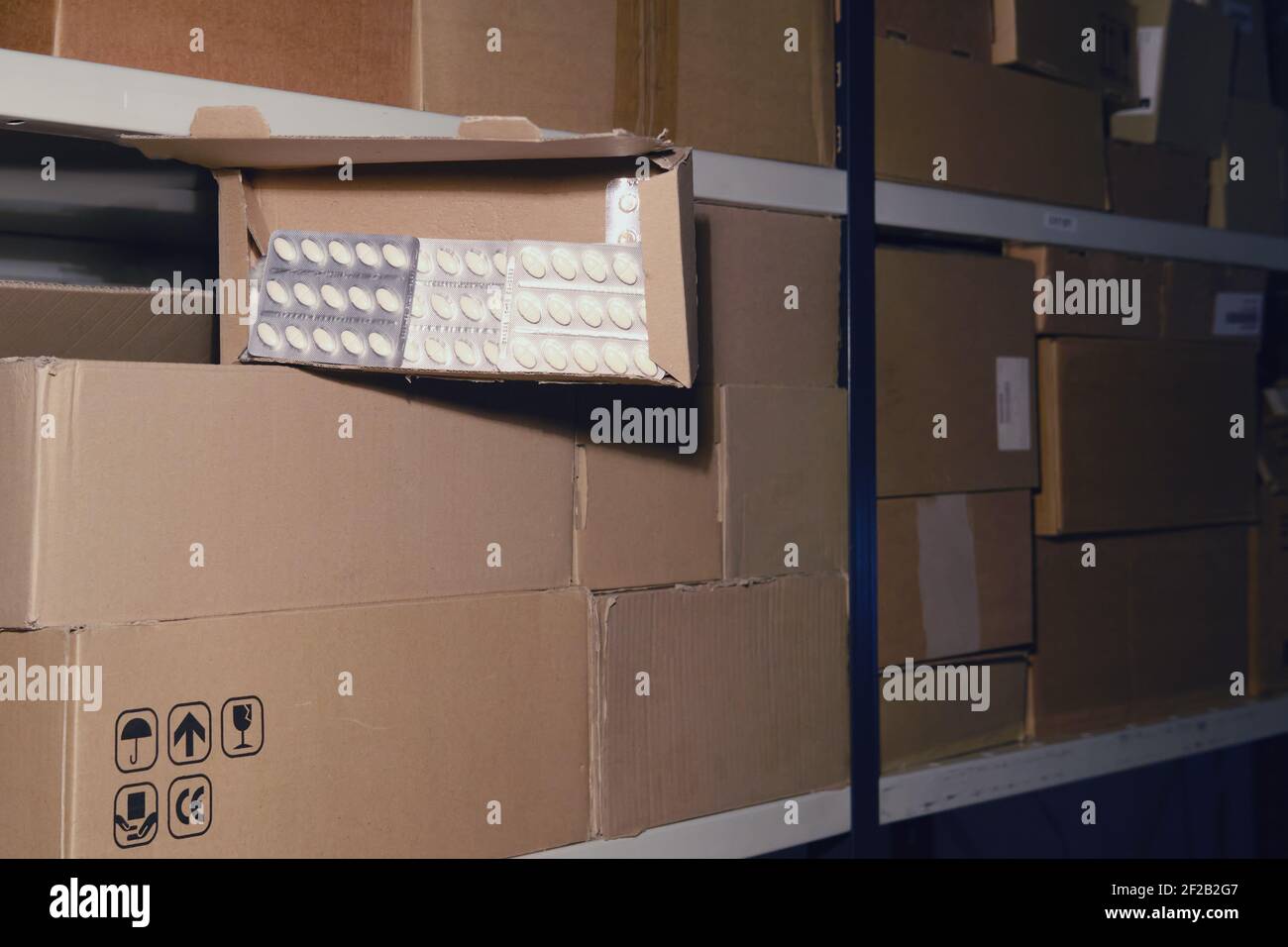 Medication storage warehouse hi-res stock photography and images - Alamy