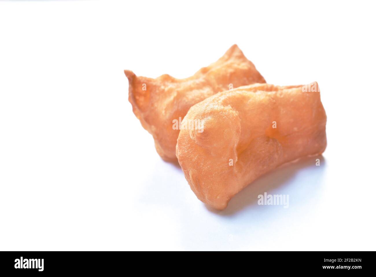 Chinese pastry dough on white background Stock Photo - Alamy