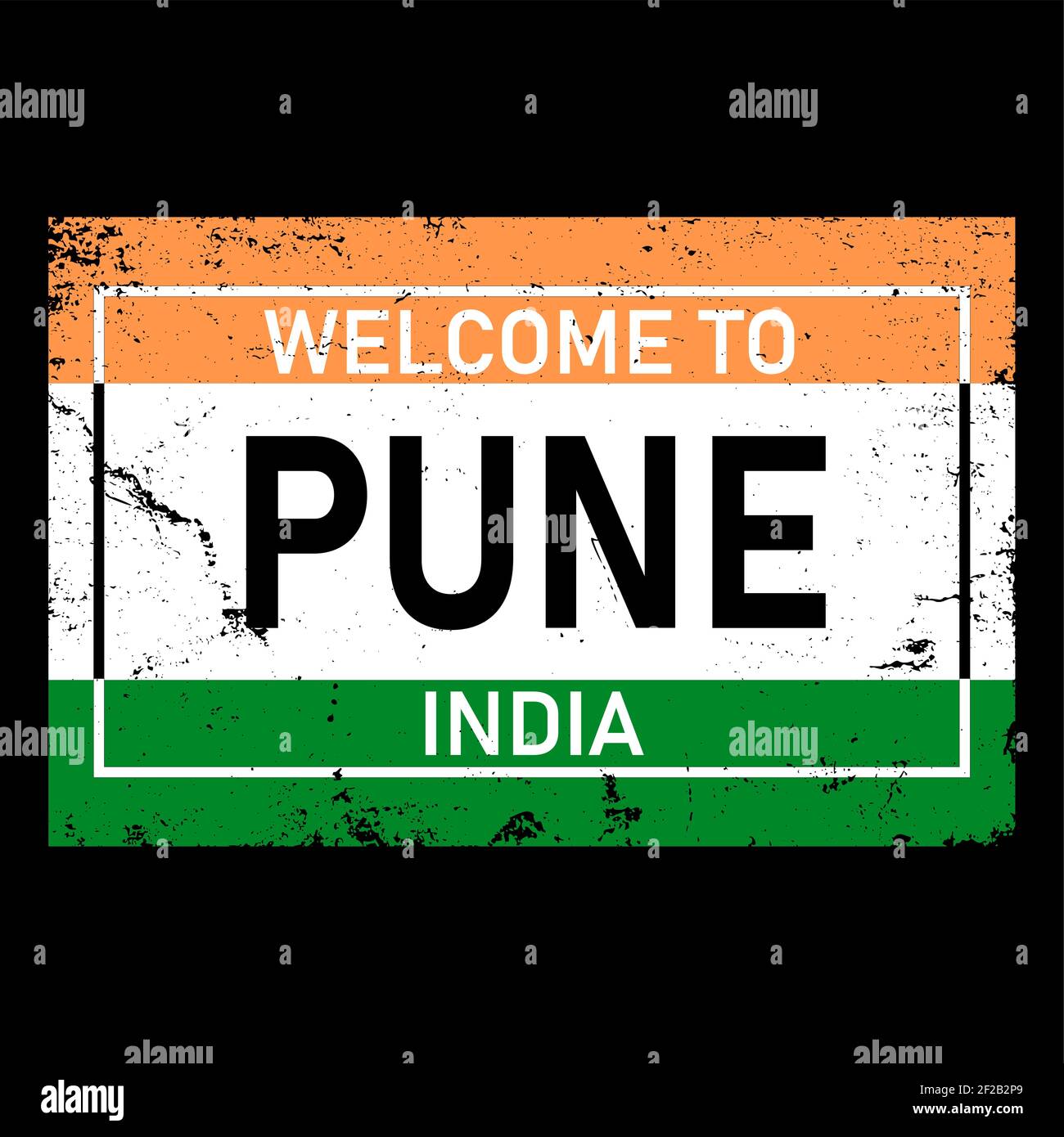 welcome to Pune india, beautiful destination to visit t-shirt design ...