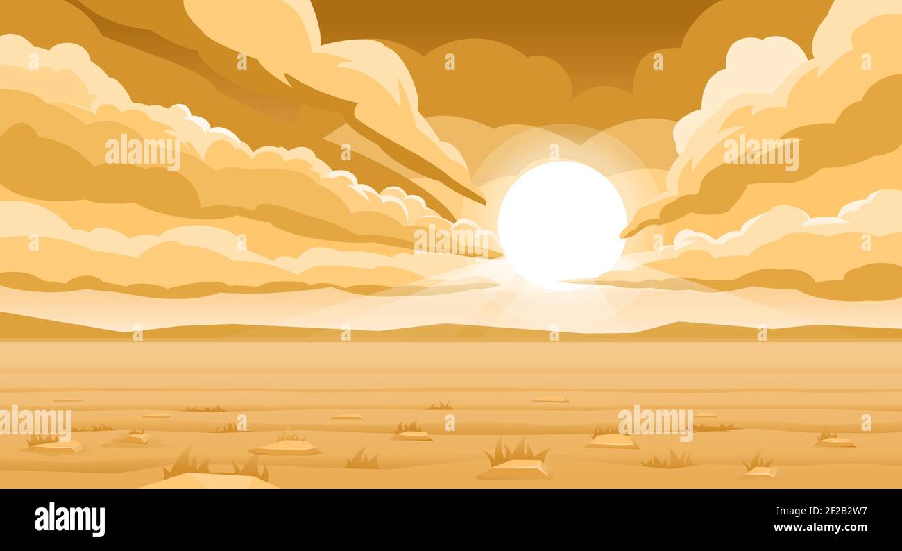 Saharan dust cloud Stock Vector Images - Alamy