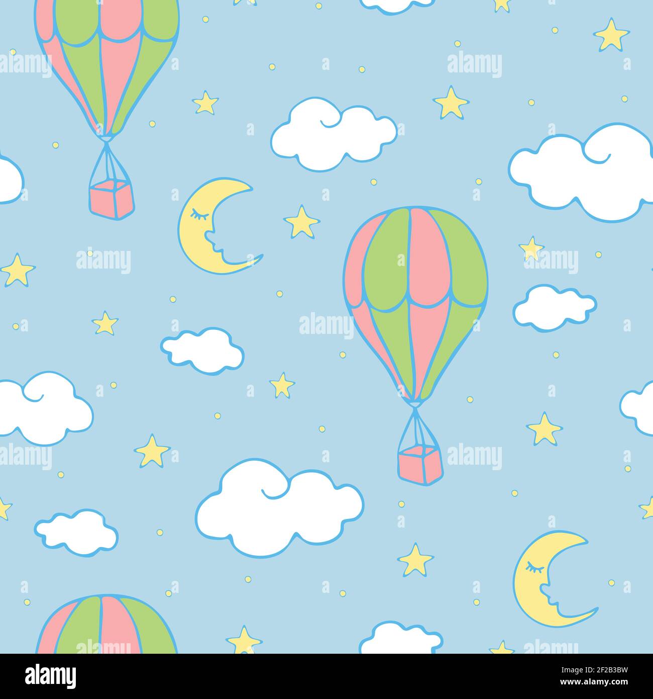 Animated Hot Air Balloon Wallpaper