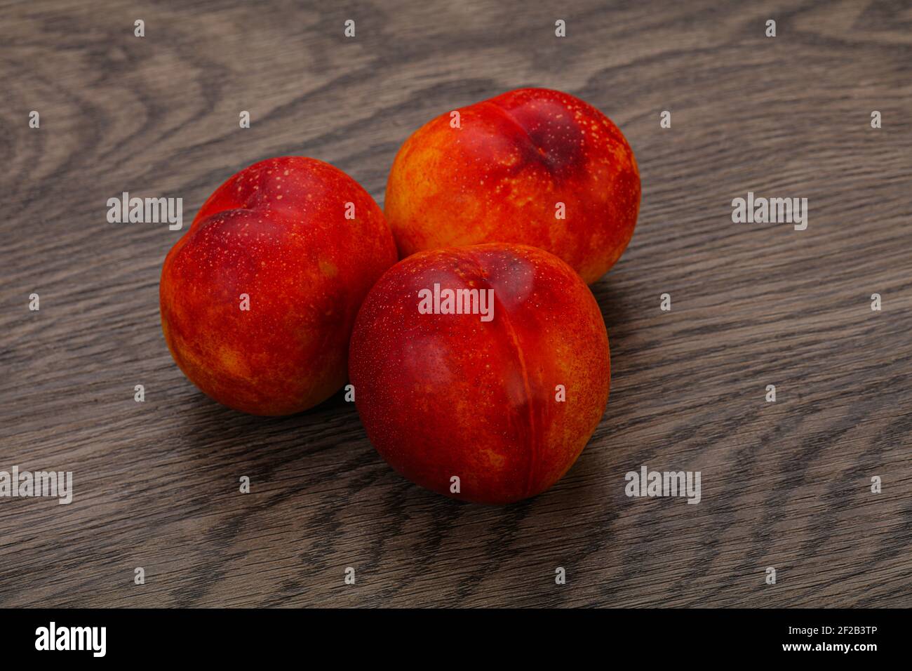 Ripe sweet tasty red Nectarine fruit Stock Photo - Alamy