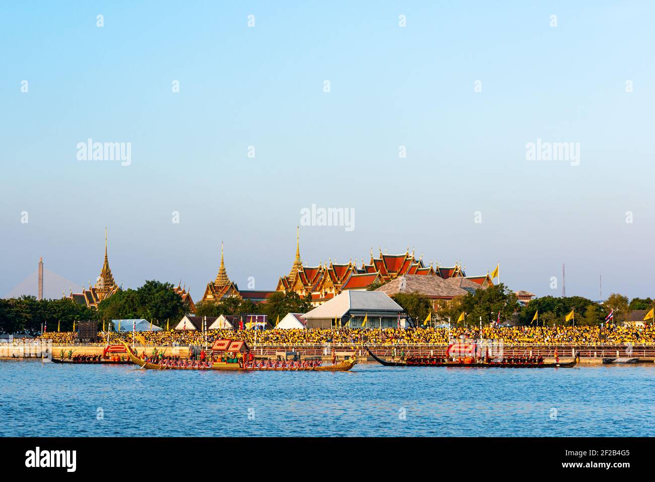 Bangkok, Thailand - December 12, 2019: Traditional Grand Royal Barge ...