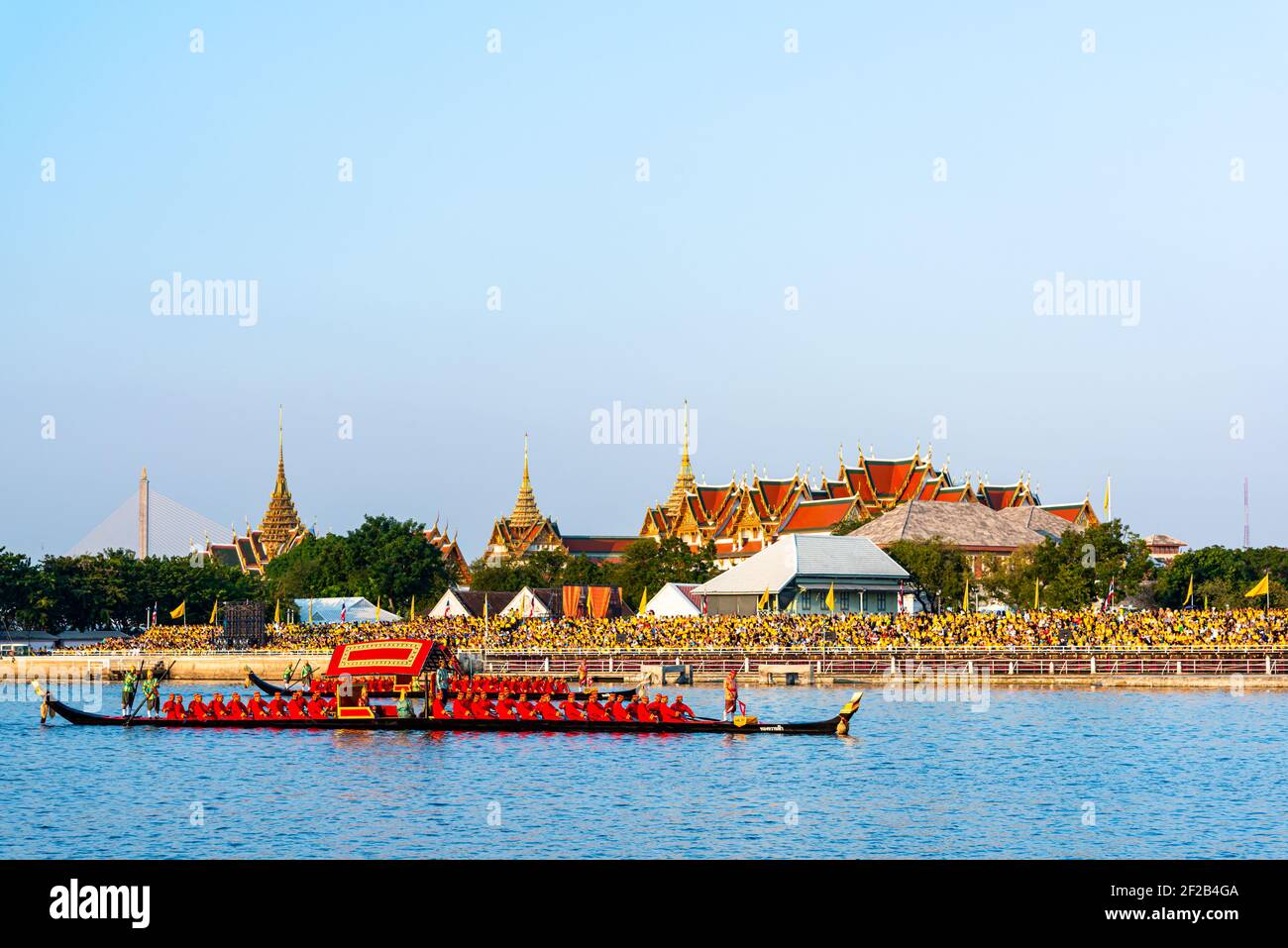 Bangkok, Thailand - December 12, 2019: Traditional Grand Royal Barge ...