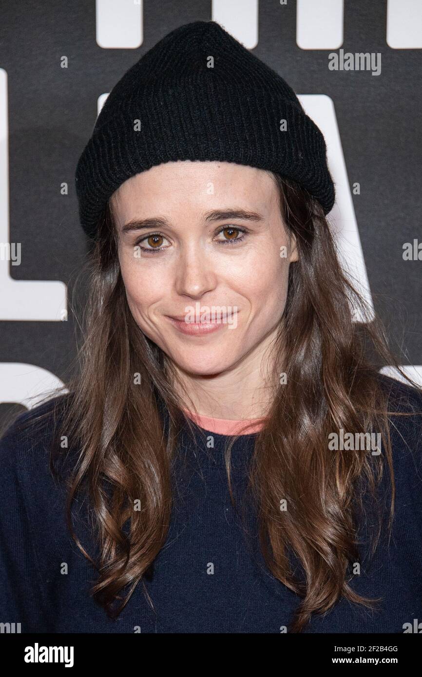 London, United Kingdom. 7th January 2019. Ellen Page attending 'The ...