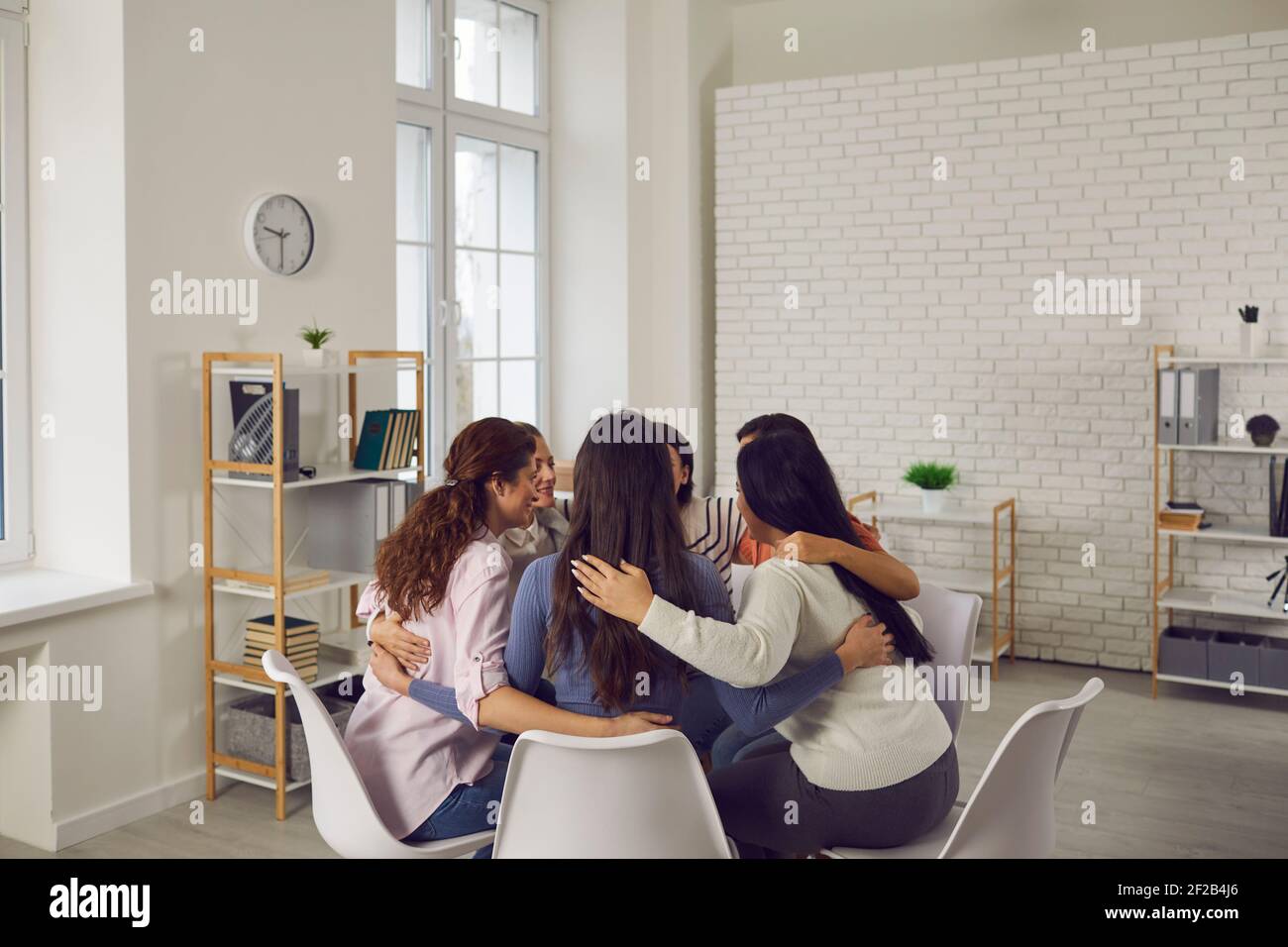 Women supporting other women hi-res stock photography and images - Alamy