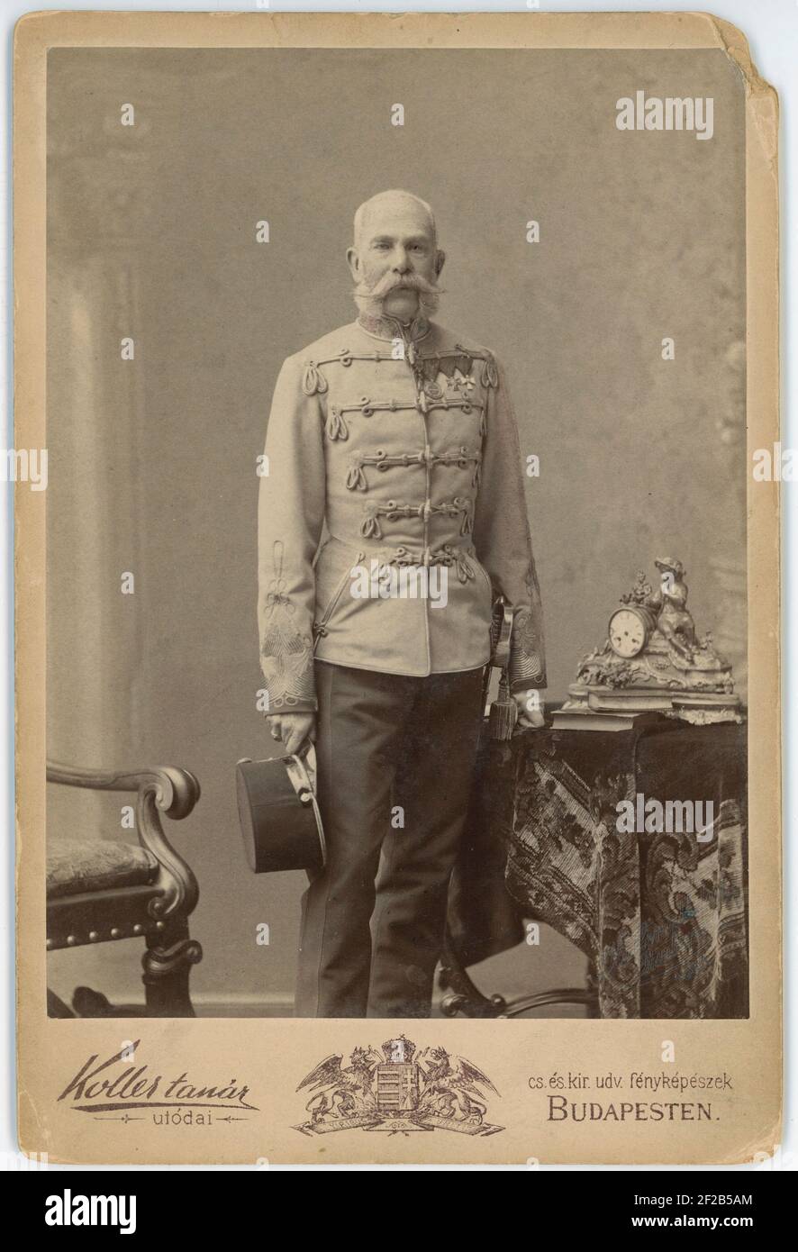 Franz Joseph I of Austria. 1830-1916. Emperor of Austria and King of ...