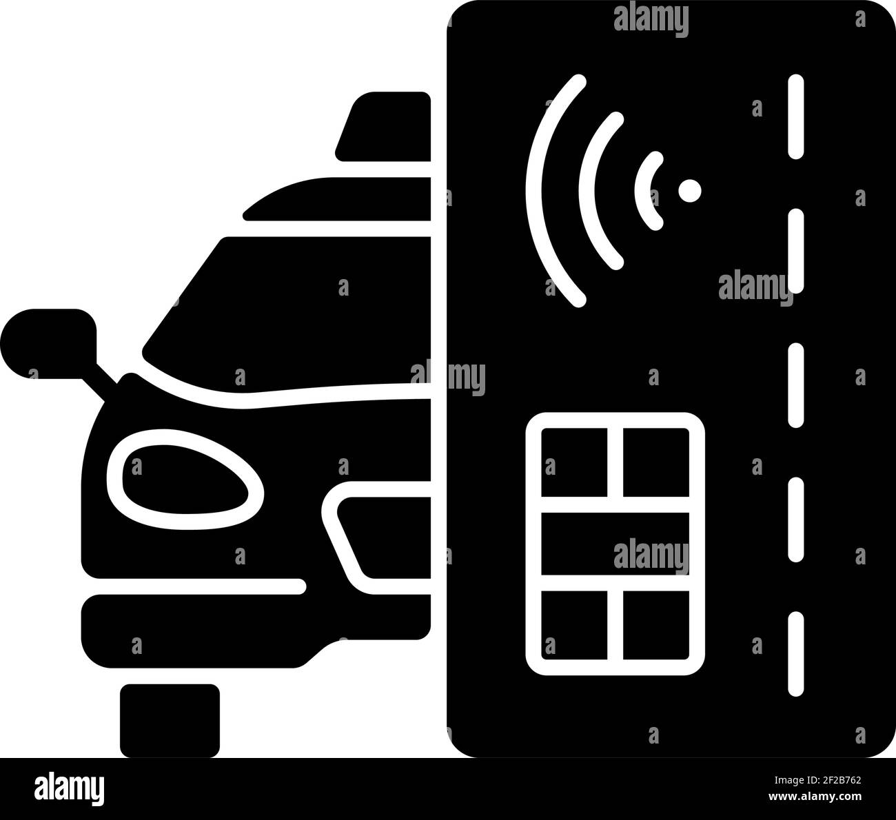 Nfc contactless payment flat Black and White Stock Photos & Images - Alamy
