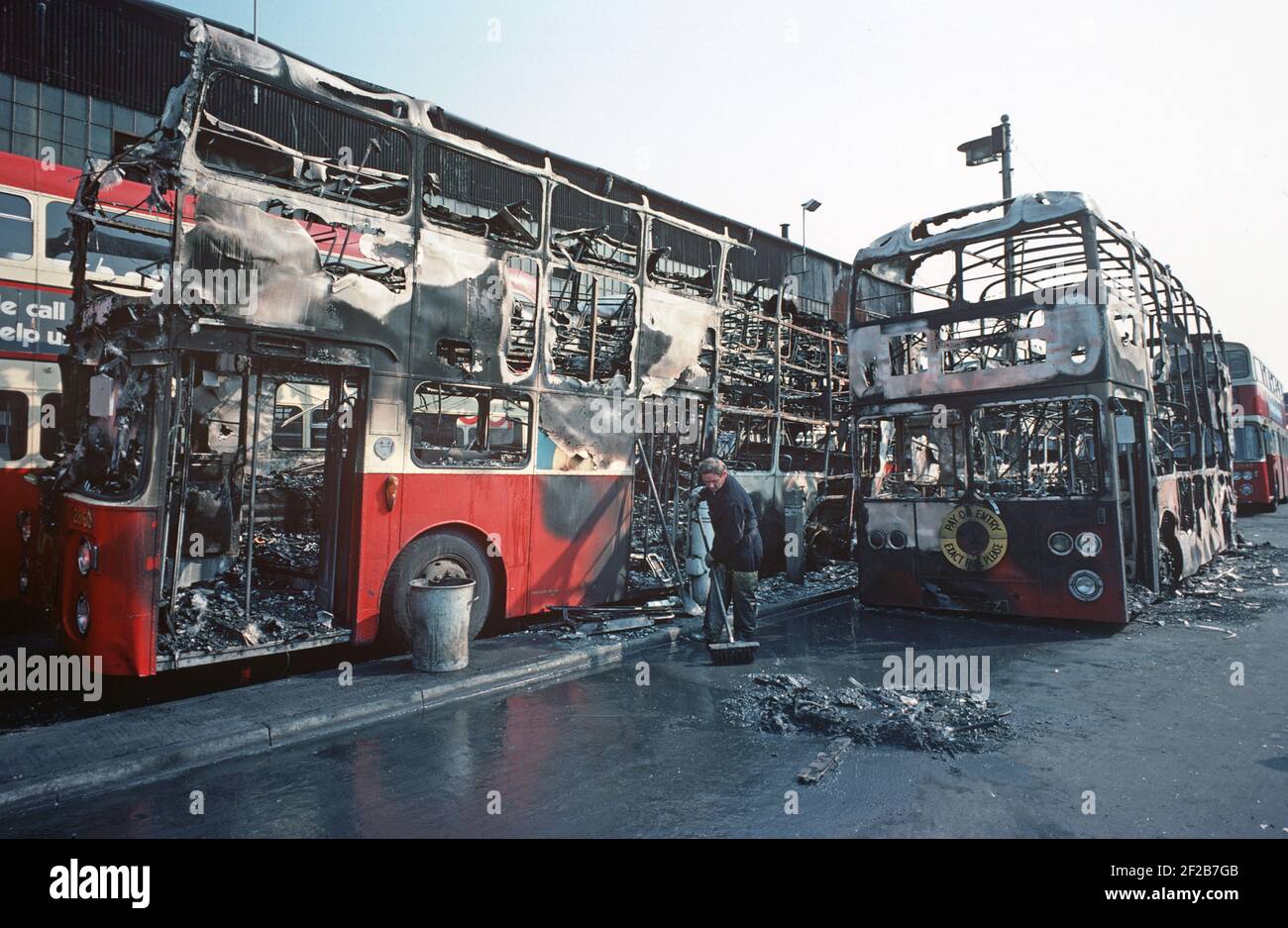 Fire damage 1970 hi-res stock photography and images - Alamy