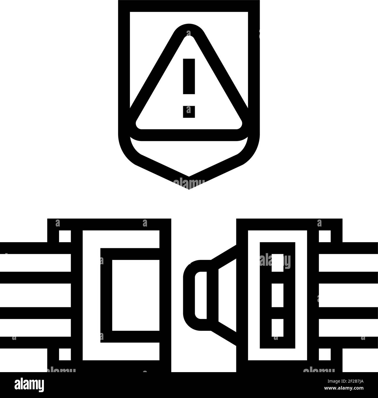 wire cable protect line icon vector illustration Stock Vector Image ...