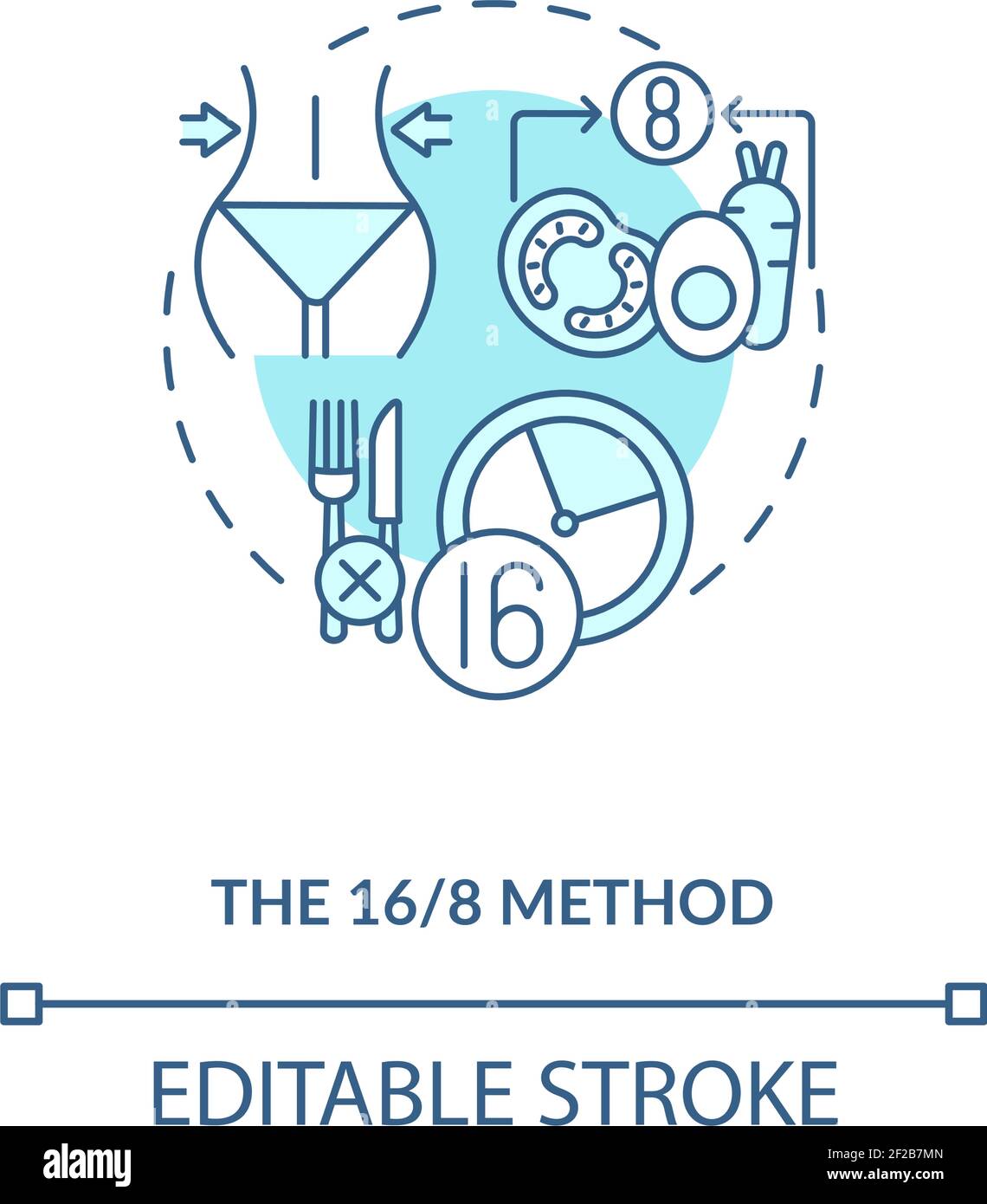 Fitness method Stock Vector Images - Alamy