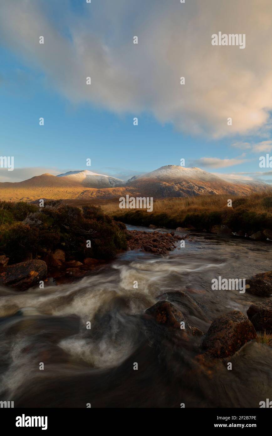 North Sutherland landscape, Highland Scotland Stock Photo - Alamy