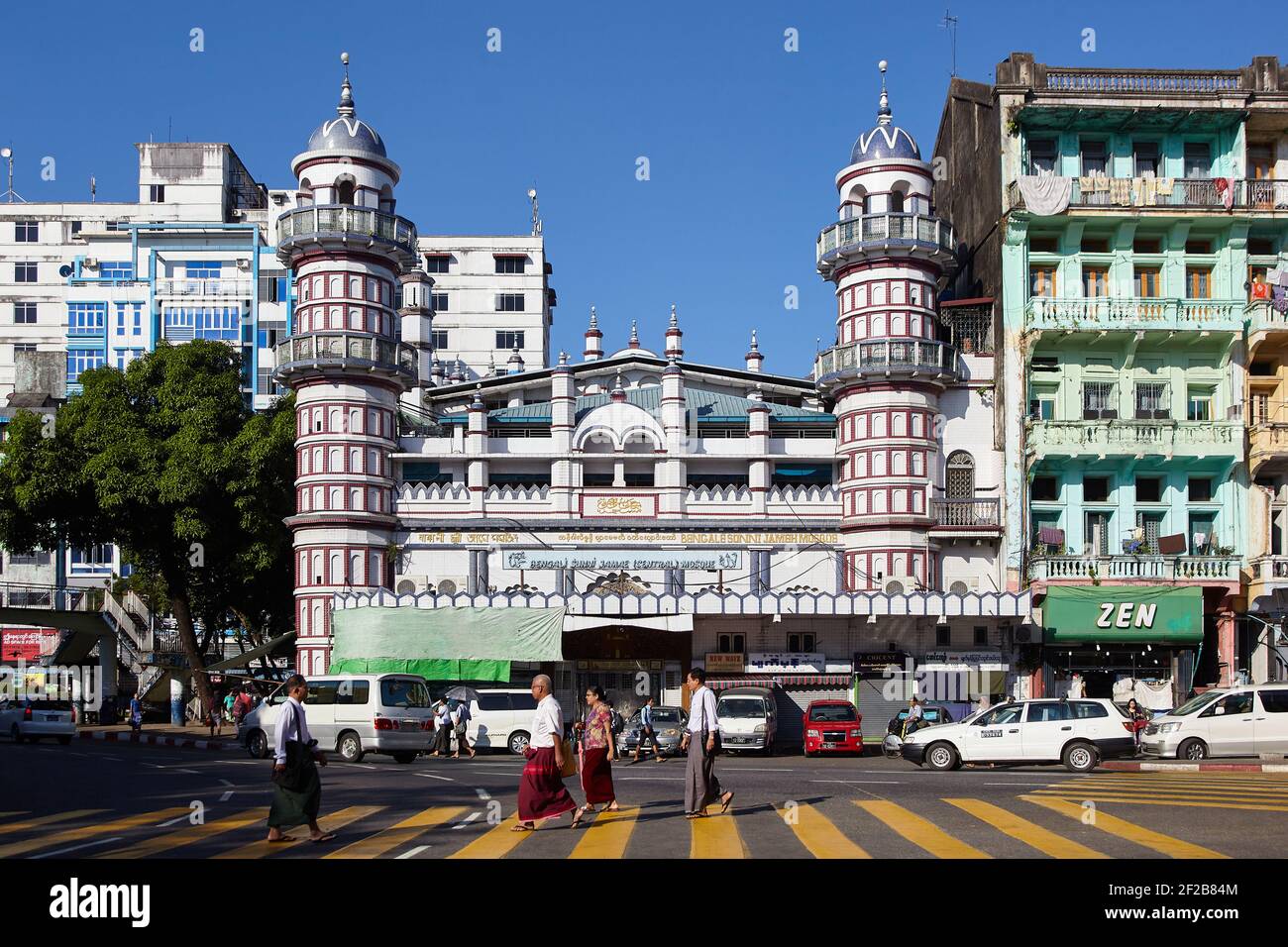 Bengali sunni jameh mosque hi-res stock photography and images - Alamy