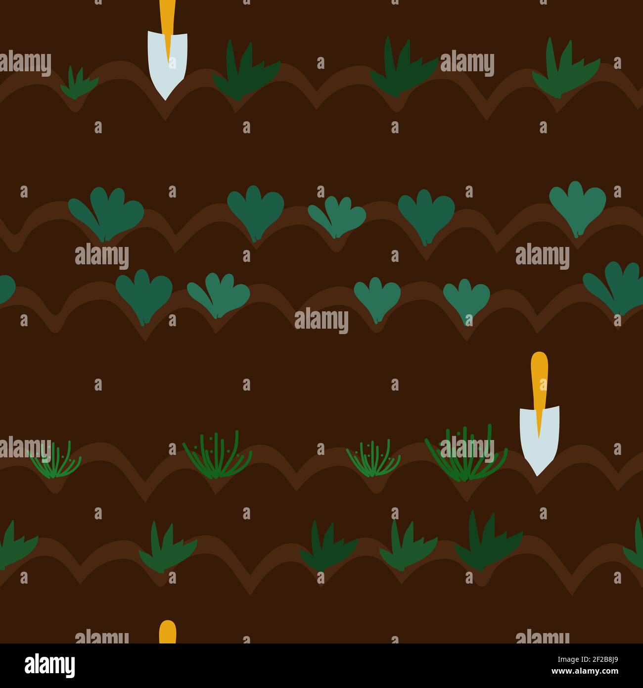 Cultivation of vegetables - vector background Stock Vector Image & Art ...