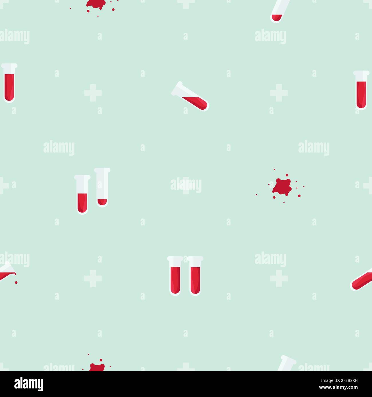 Blood testing - vector background Stock Vector Image & Art - Alamy