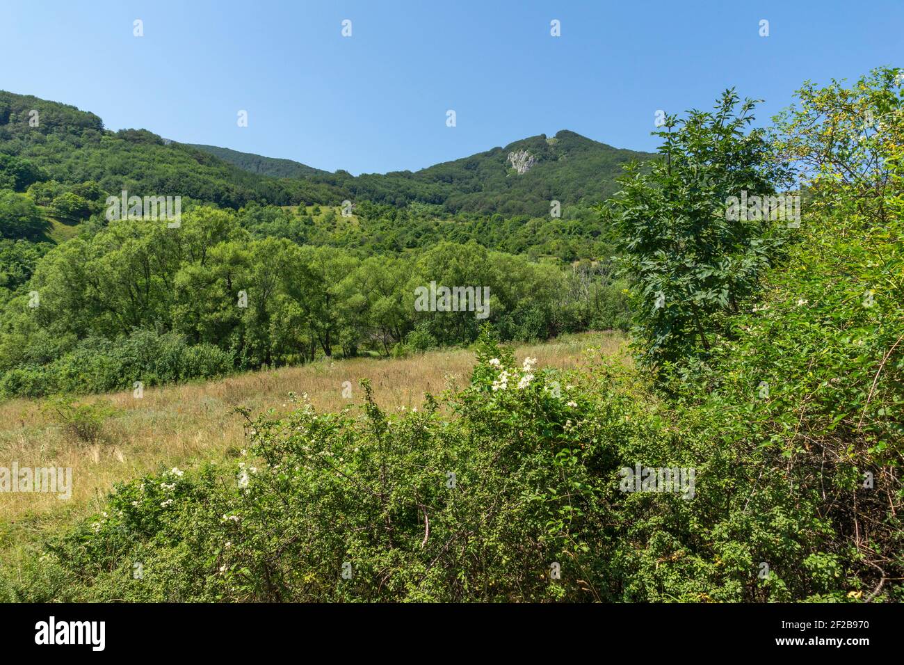 Amazing view of Stara Planina Mountain near village of Zasele, Bulgaria ...