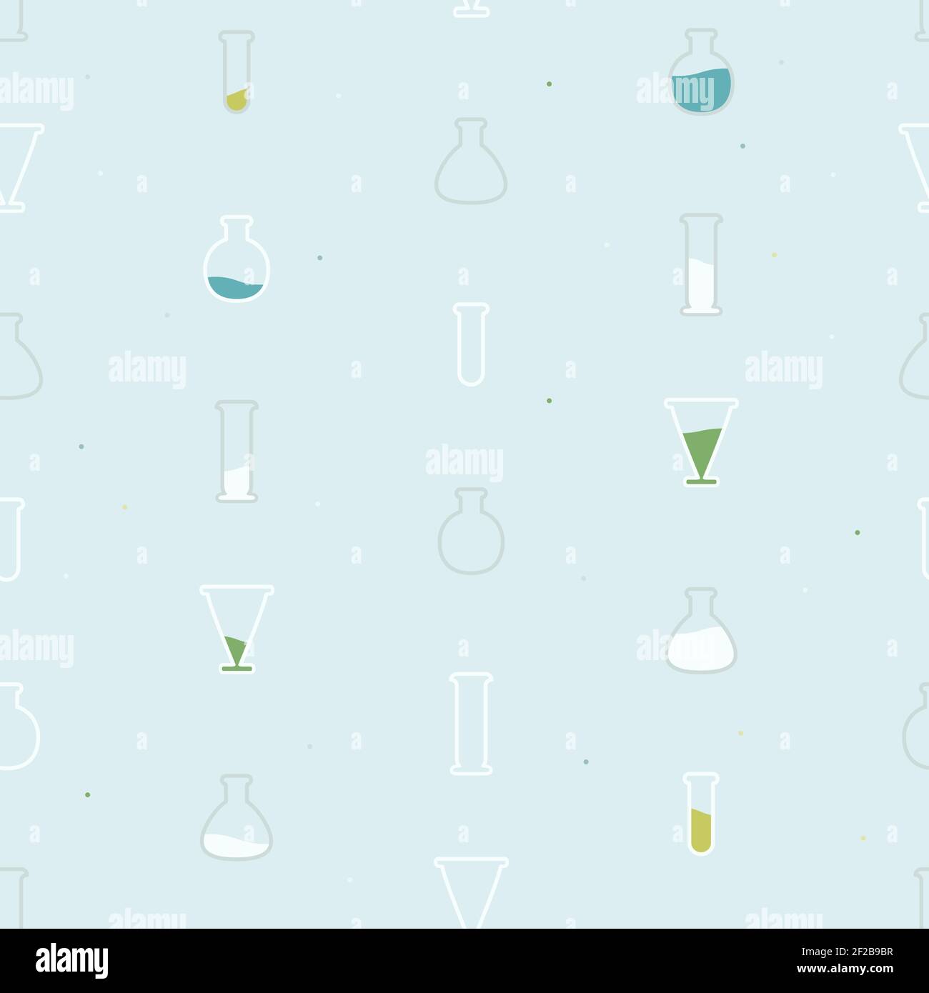 Laboratory glassware - vector background Stock Vector Image & Art - Alamy