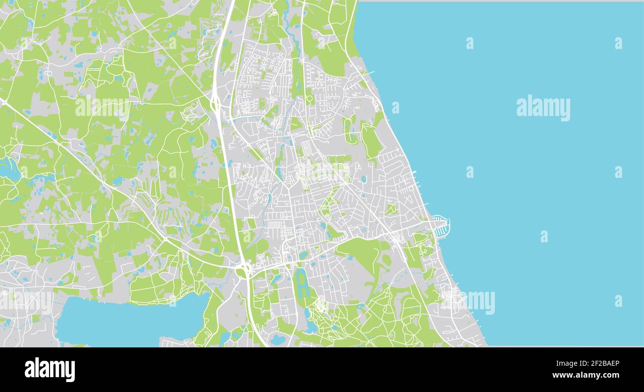 Horsholm vector map hi-res stock photography and images - Alamy
