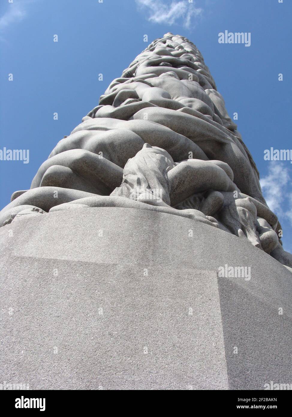 The Granite statute with a heap of dead bodies designed by Gustav ...